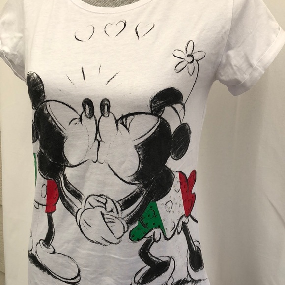 Disney | Tops | Mickey And Minnie Mouse In Italy Size Medium | Poshmark